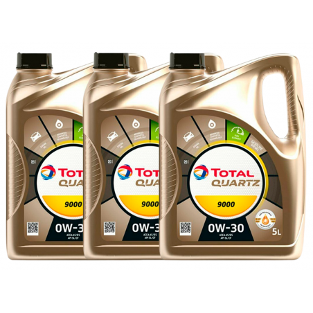 Total Quartz 9000 Energy 5W40 Pack 15L