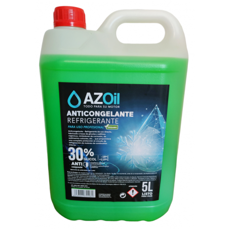 Azoil Anticongelante Refrigerante Organico 30%