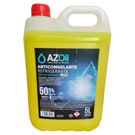 Azoil Anticongelante Refrigerante Organico 50%