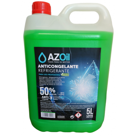Azoil Anticongelante Refrigerante Organico 50%